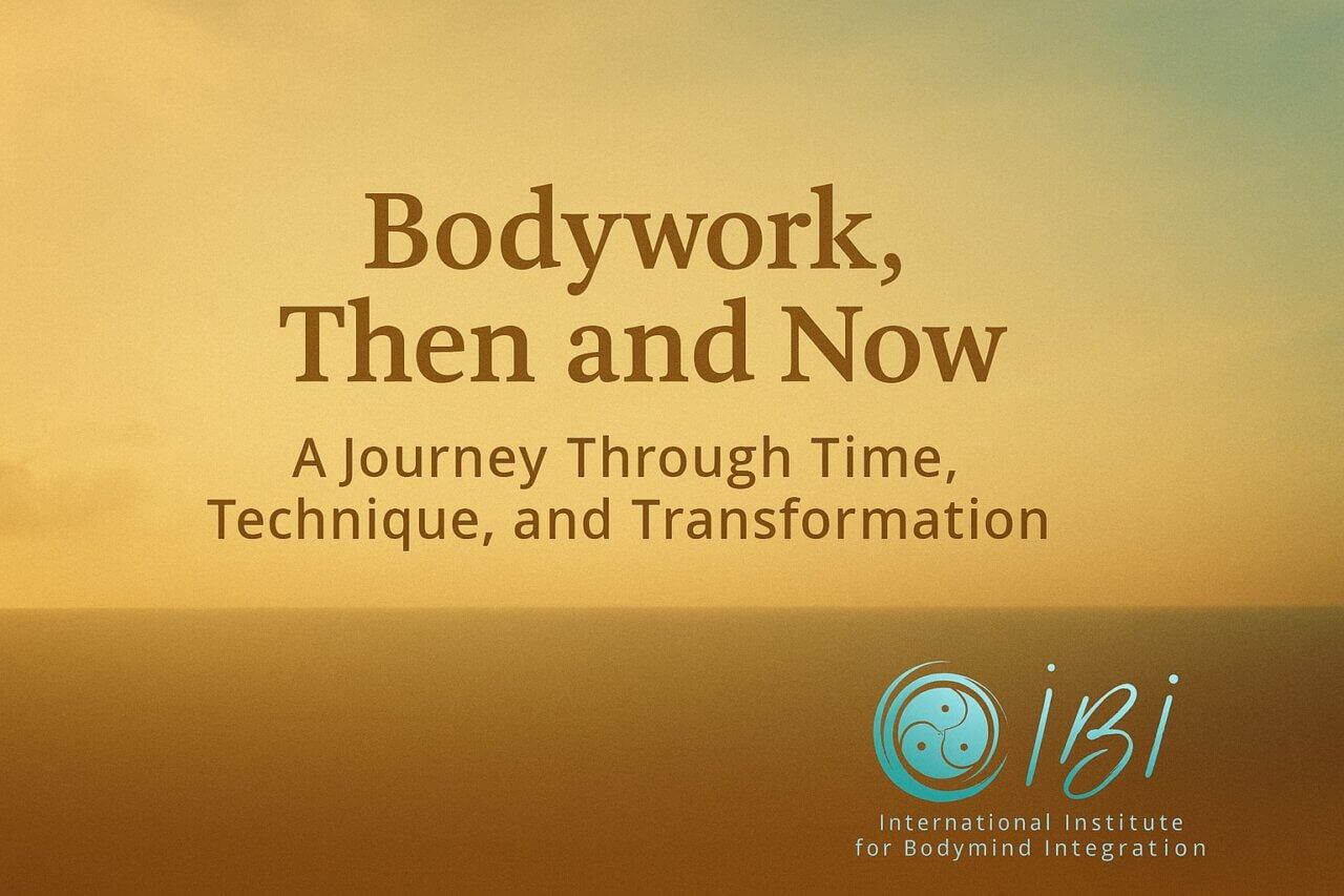 Bodywork Then and Now - International Institute for Bodymind Integration
